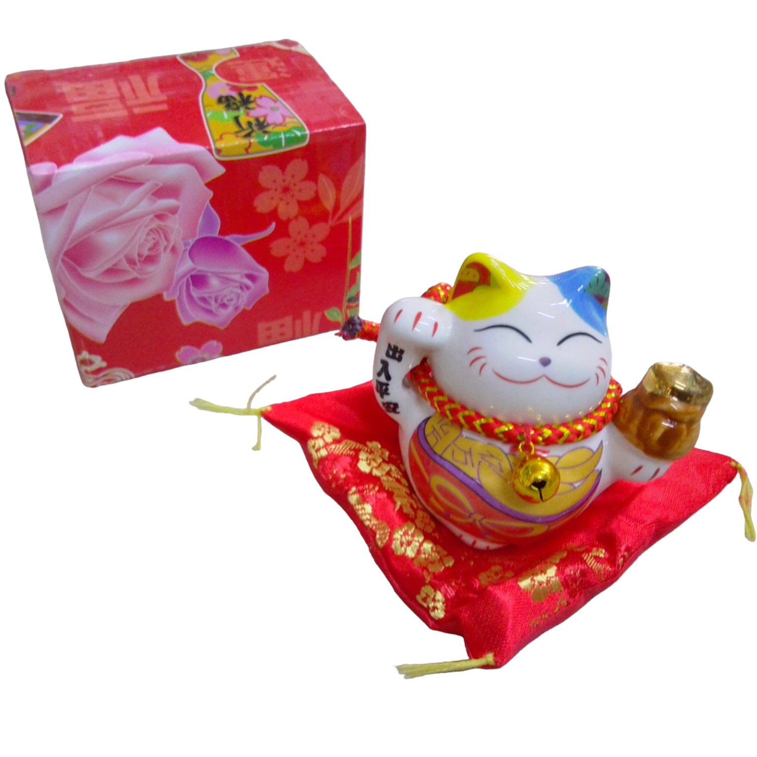 Adornos de porcelana de gato de la suerte. – China Mall S.A.
